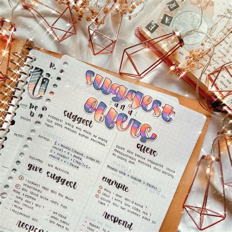 Notebook Hand Lettering Studying Inspo Notebook