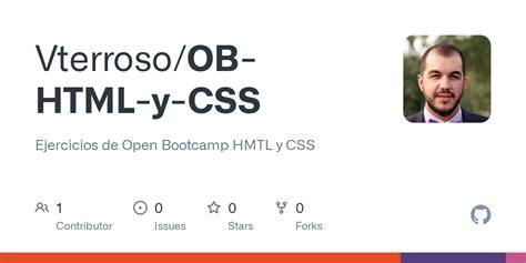 GitHub Vterroso OB HTML Y CSS Ejercicios De Open Bootcamp HMTL Y CSS