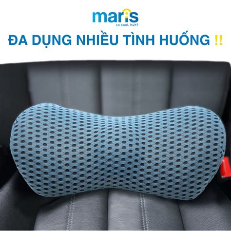 Gối Kê Lưng Bảo Vệ Cột Sống Cao Cấp MARIS MR-411 Hỗ Trợ Người Đau Mỏi Thắt Lưng, Thoát Vị Đĩa ...