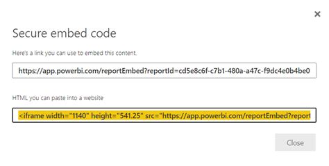Power BI Embedded Reports Basic Visualizations