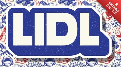 Lidl Space Text Effect Generator