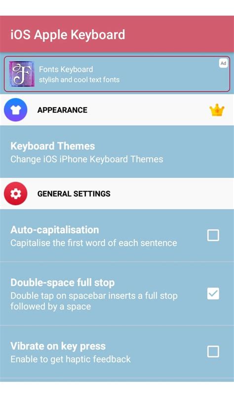 ios keyboard for android android download