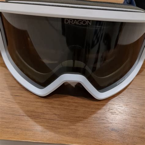 22 23 Dragon ドラゴン Dxt Otg White Dark Smoke Luma Lens メガネ対応 キッズ 子供用 ゴーグル