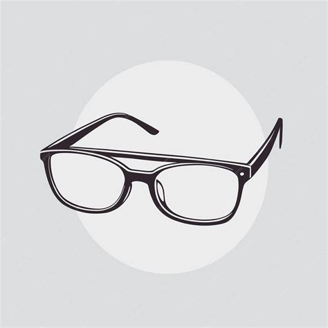Premium Vector Eye Glasses Vector Illustration
