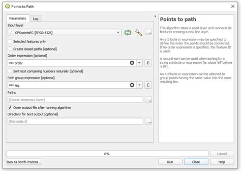Points To Path Does Not Group Points To Lines In QGIS Geographic Information Systems Stack