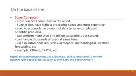 classification of computers pptx
