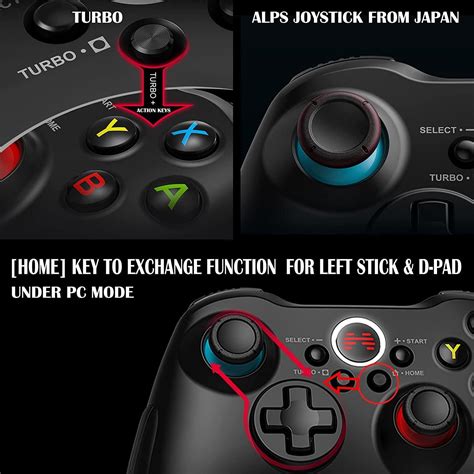 Beitong Pc Switch Gaming Controller Bluetooth Game Controller Dual Vibrate Gamepad For Windows 7
