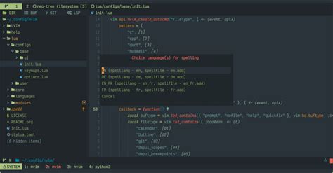 Lvim Linguistics Rneovim