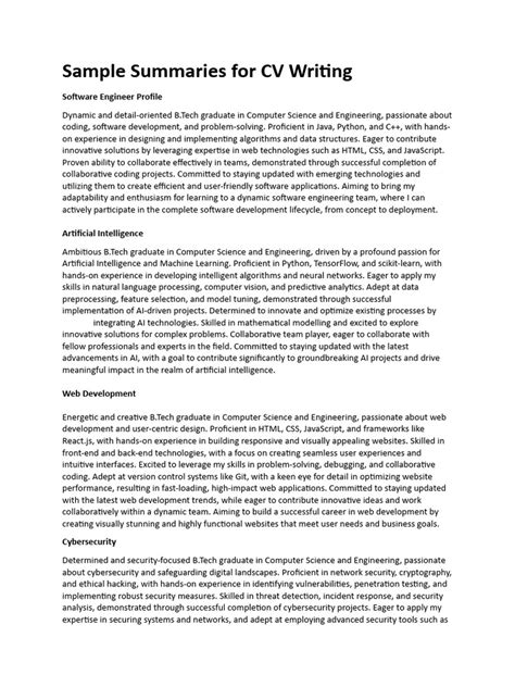 Sample Summaries Cse Pdf Security Computer Security