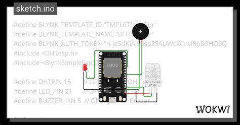 Dhtsensor Wokwi Esp32 Stm32 Arduino Simulator