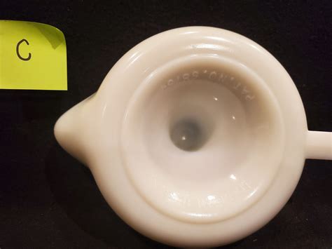 Vintage 1940s Sunkist Citrus Juicer Reamer White Milk Glass C