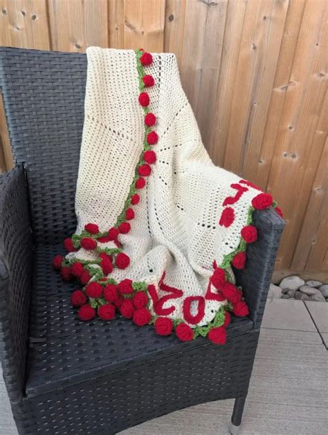 Crochet Bouquet Blanket Pattern Free Bouquet Flower Blanket Step By