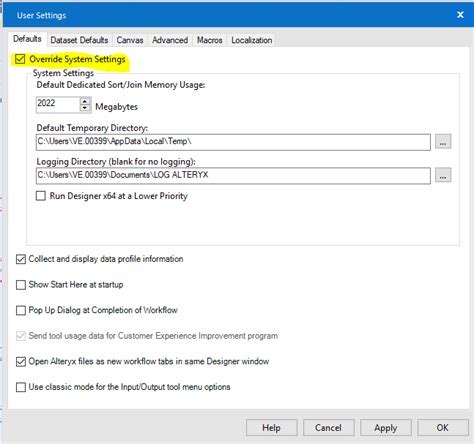 solved temp files alteryx community