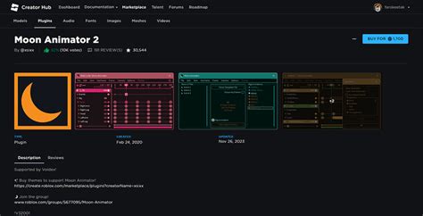Cannot Update Moon Animator To Moon Animator 2 Platform Usage Support