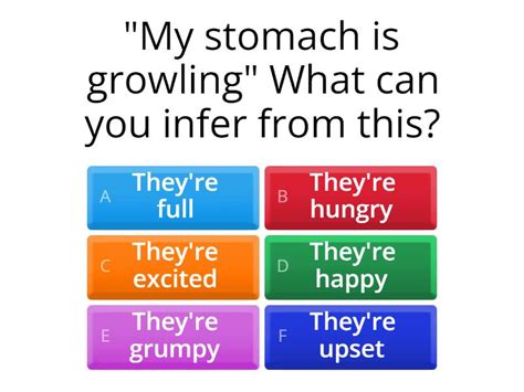 Inference Quiz