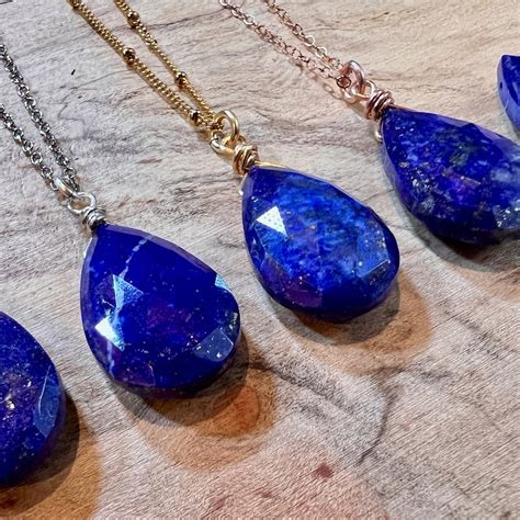 Lapis Lazuli Jewelry Etsy