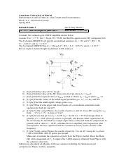 Homework Pdf American University Of Beirut DEPARTMENT OF ELECTRICAL AND COMPUTER ENGINEERING