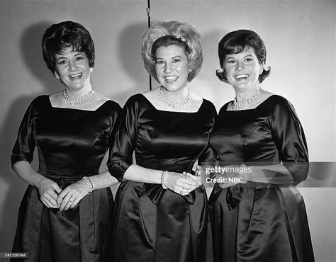 Laverne Andrews Patty Andrews Maxene Andrews On June 14 1963