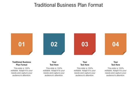 Traditional Business Plan Format Ppt Powerpoint Presentation Files Cpb