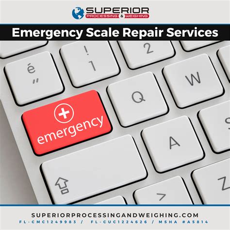 Emergency Scale Repair Services Your Swift Solution To Precision