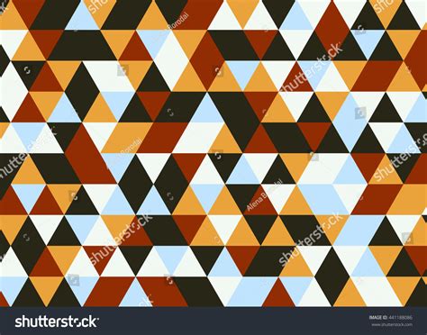 Colorful Geometric Triangle Pattern Abstract Vector 库存矢量图 441188086 Shutterstock