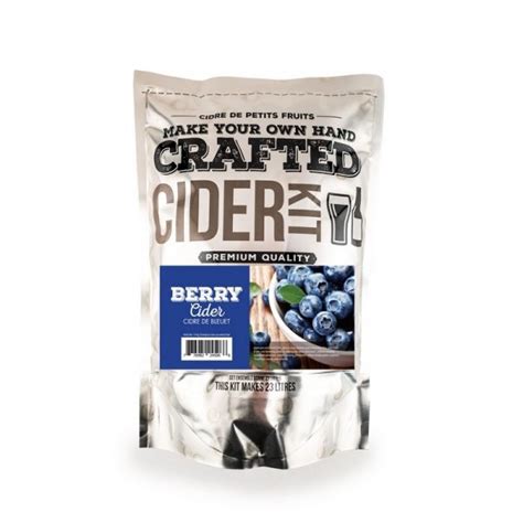 Blueberry Cider Kit Crafted Series