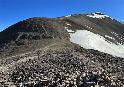 Colorado 14ers 14 Mount Sherman Via Fourmile Creek Trail Handstands