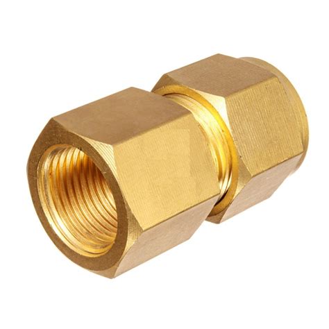 Brass Compression Female Connector For Industrial Size 14 Od To 2od At ₹ 100piece In Kolkata