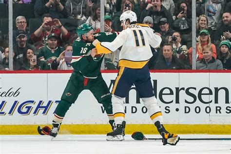 Nhl Fights In 2018 19 Season