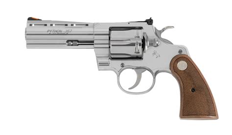 Colt Unveils New Python 357 Magnum 2 5 And 5 Barrel Models