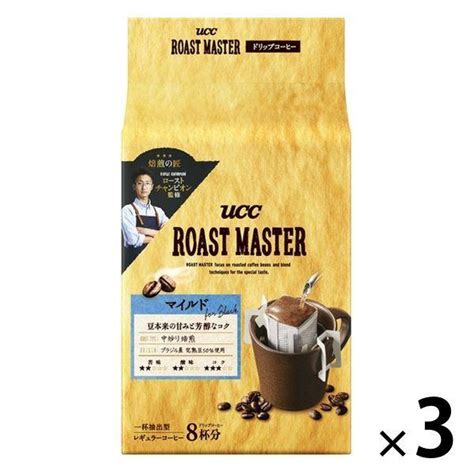 Drip 커피ucc우에시마 커피 Roast Master Drip 마일드 For Black 1세트24 포 재팬스토어 일본약 의약품 전문 직구 쇼핑몰