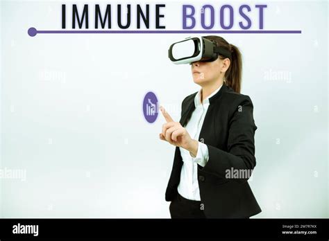 Handwriting Text Immune Boost Word Written On Being Able To Resist A