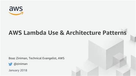 Serverless Use Cases With Aws Lambda More Serverless Event Ppt