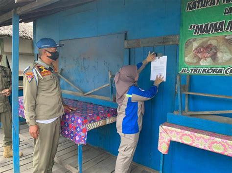 Warung Jablay Di Kawasan LIK Liang Anggang Kembali Terima Surat Teguran Kedua Media Center