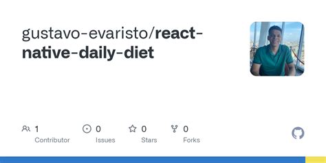 Github Gustavo Evaristoreact Native Daily Diet