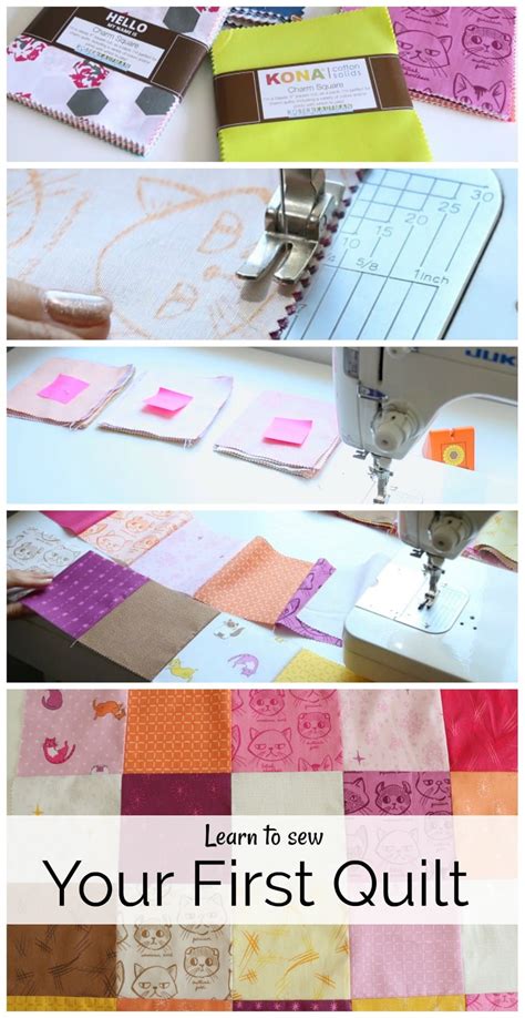 Your First Quilt Absolute Beginner Tutorial Melanie Ham