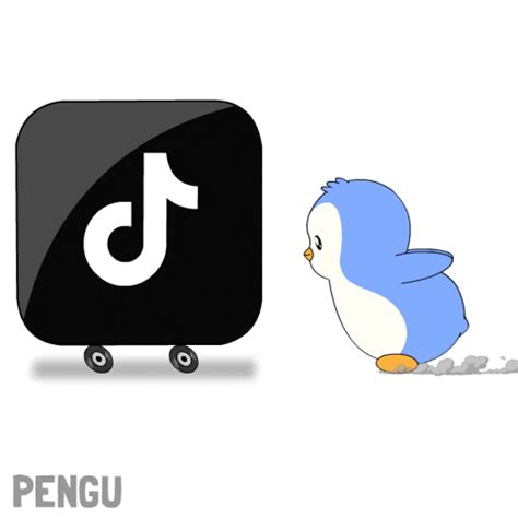 Scrolling Tik Tok  By Pudgy Penguins Find And Share On Giphy