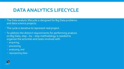 Data Analytics Life Cycle | PPTX | Databases | Computer Software and ...