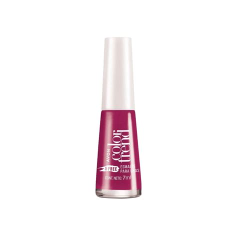 Esmalte 5 Free Color Trend Rosa Power Avon Ts Mayorista Sex