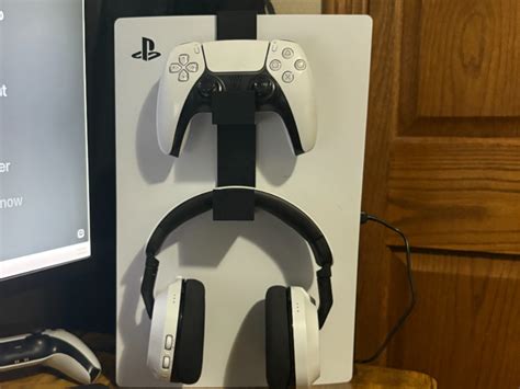 Ps5 Side Controller And Headset Mount By Mottprints Makerworld