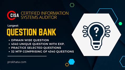Cisa Question Bank Certified Information Systems Auditor Course In Prokhata Prokhata