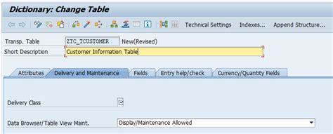 Sap Abap Tables Tutorialscampus