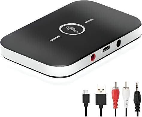 Bluetooth Transmitter Receiver 2 In 1 Wireless Bluetooth Audio Adapter 3 5mm Aux Rca Adapter