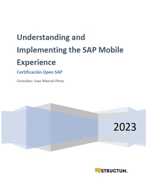 CertificaciÓn Open Sap Pdf