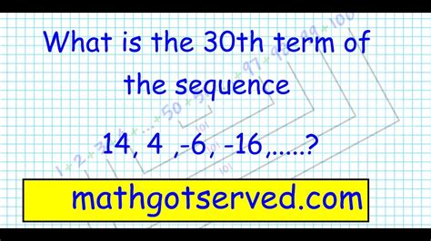 sequences and series al2 finding nth term common difference explicit