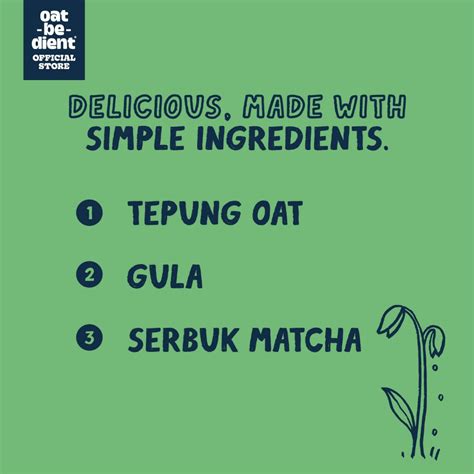 Oatbedient Oat Milk Matcha 10s X 30g Shopee Malaysia