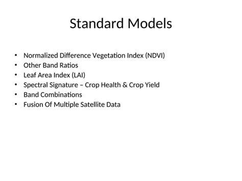 Application Of Remote Sensing And Gis For Agriculture Ppt