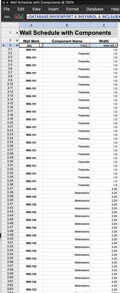 Worksheet Column Value Just Once Without Summarizing Vectorscript Vectorworks Community Board