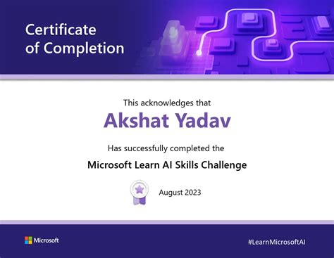 Akshat Yadav On Linkedin Learnmicrosoftai Ai Microsoftaichallenge