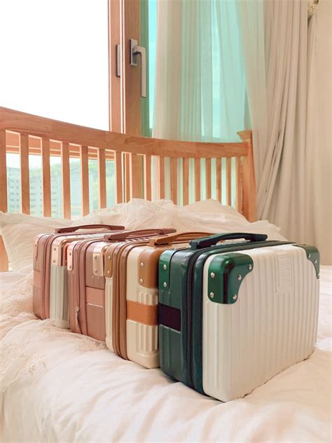 [여행필수템 소장각]미니 소형 기내용 여행용 파우치 가방 하드캐리어 에이블리